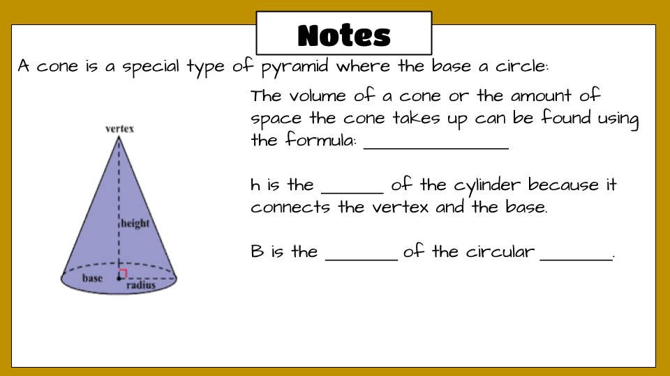 8.6A - Intro to Volume of 3D Shapes - Mr. Antoine | Library | Formative