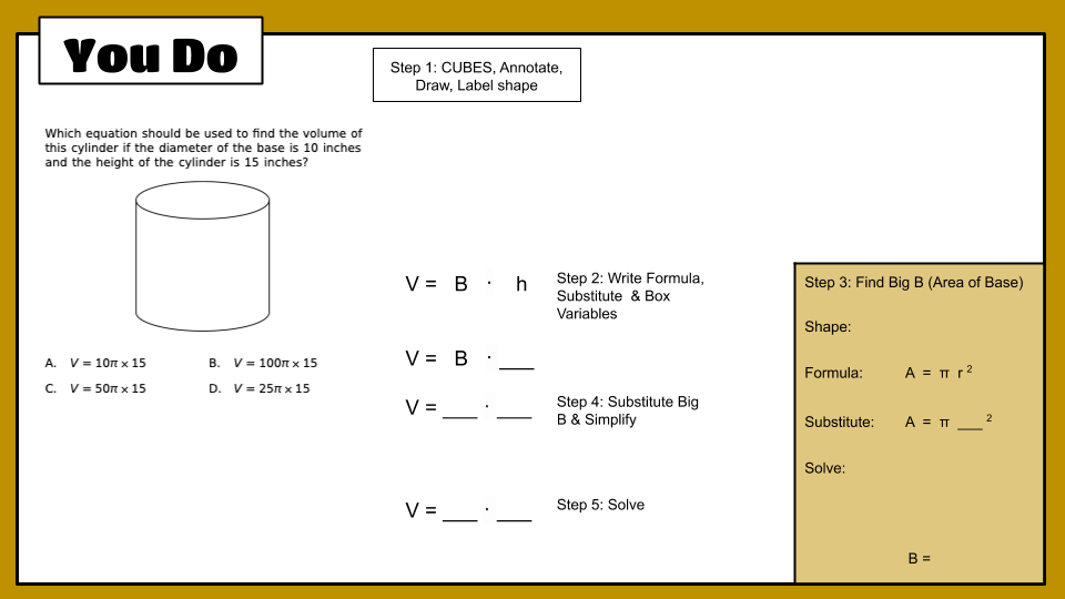 8.6A - Intro to Volume of 3D Shapes - Mr. Antoine | Library | Formative