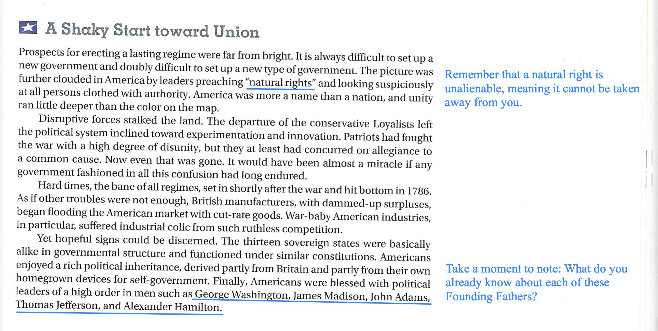 APUSH Chapter 9: The Confederation and the Constitution (1776-1790 ...