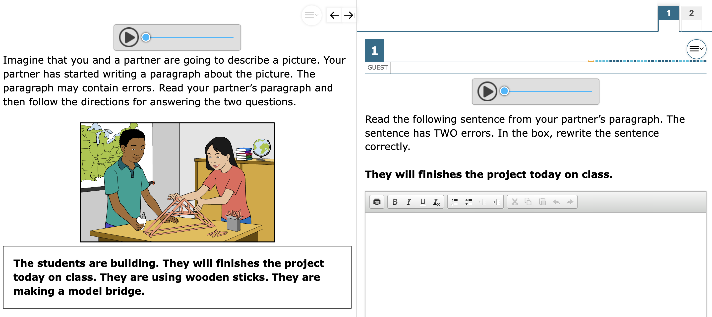 Secondary ELPAC Writing Practice 3 Kimberly Moreno Library