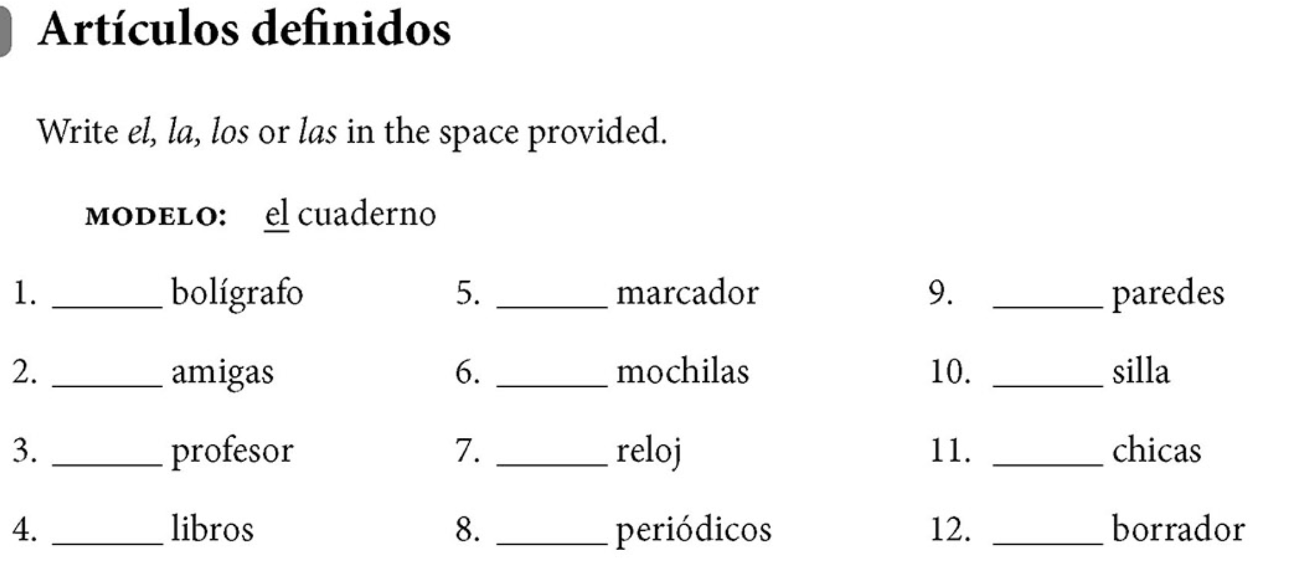 ¿Qué hay en la clase? UNIDAD 2A - Jacqueline Vasquez | Library | Formative