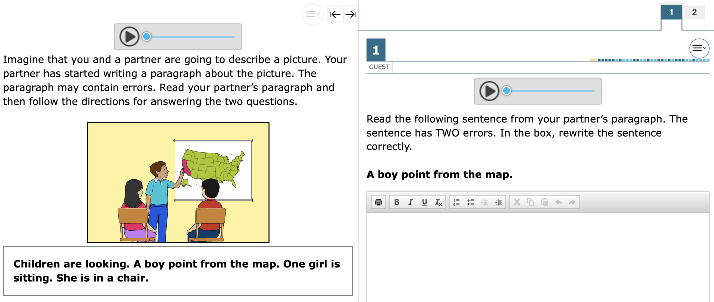 ELPAC Writing & Reading Practice - Kimberly Moreno | Library | Formative