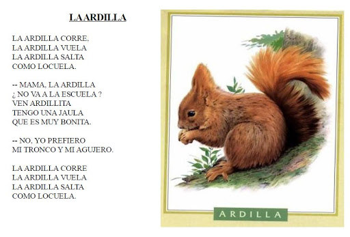 La ardilla por Amado Nervo (Sp 1 U15, MP) - Roxana Bravo | Library ...