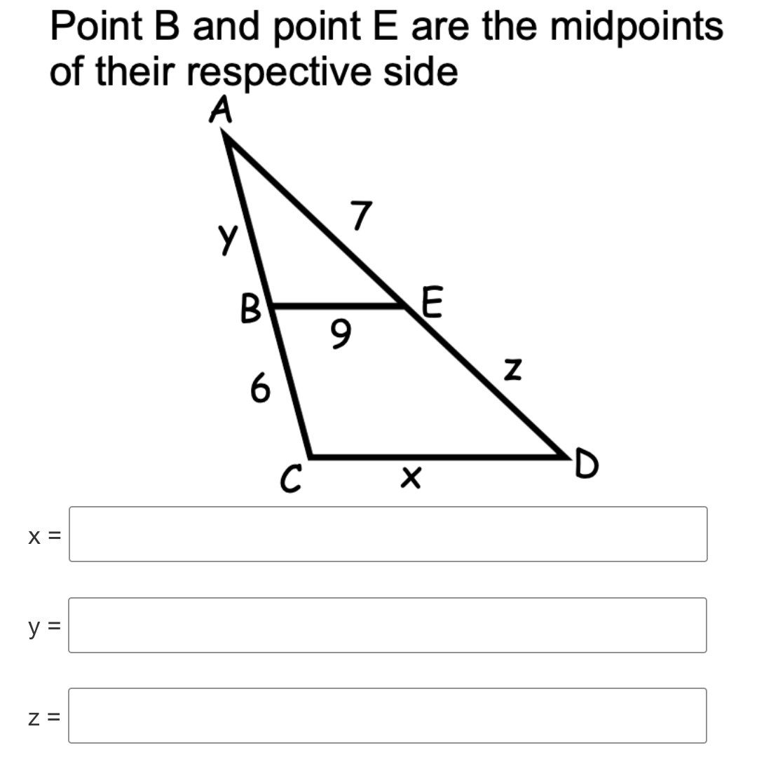 7.5B - Midsegment Theorem - Raymond Wright | Library | Formative