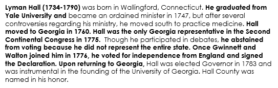 H3b_The Declaration of Independence & Georgia - Rikki Stewart | Library ...