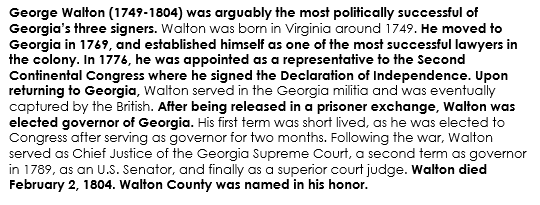 H3b_The Declaration of Independence & Georgia - Rikki Stewart | Library ...