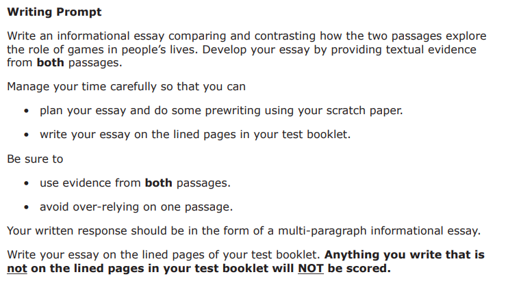 ELA 7 -- Writing an Essay, pt. 2 - Lauren Lancaster | Library | Formative