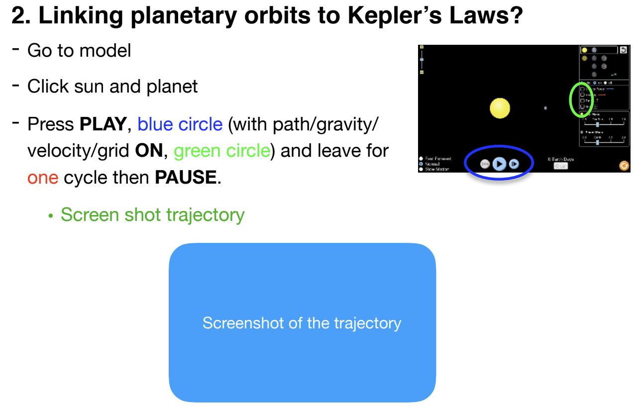 Kepler's Laws Virtual Lab - Caleb Guesno | Library | Formative