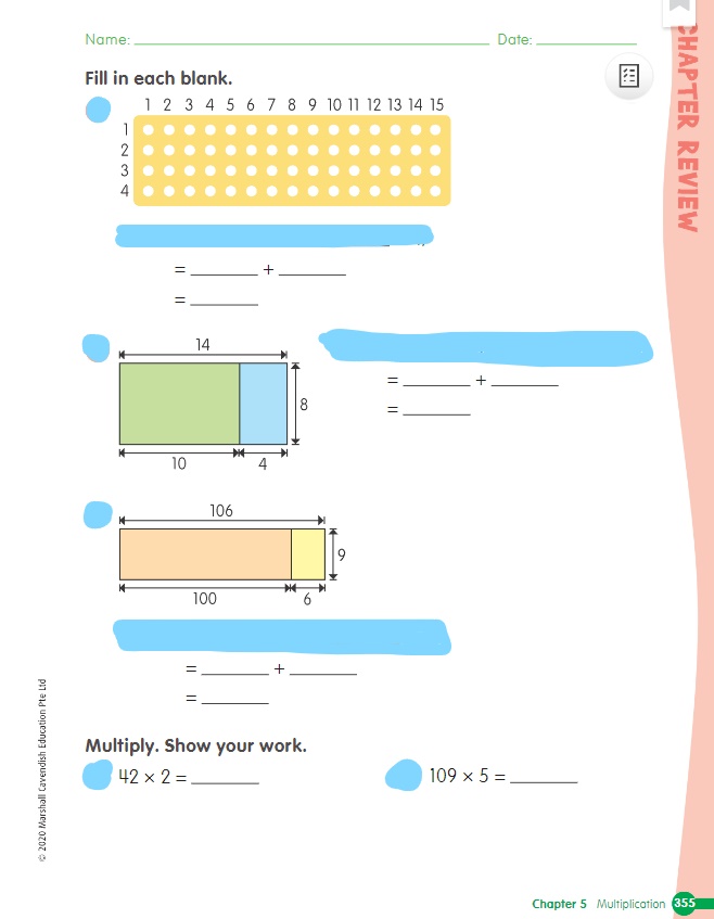 3rd Grade Math Chapter 5 - Amy Watkins | Library | Formative