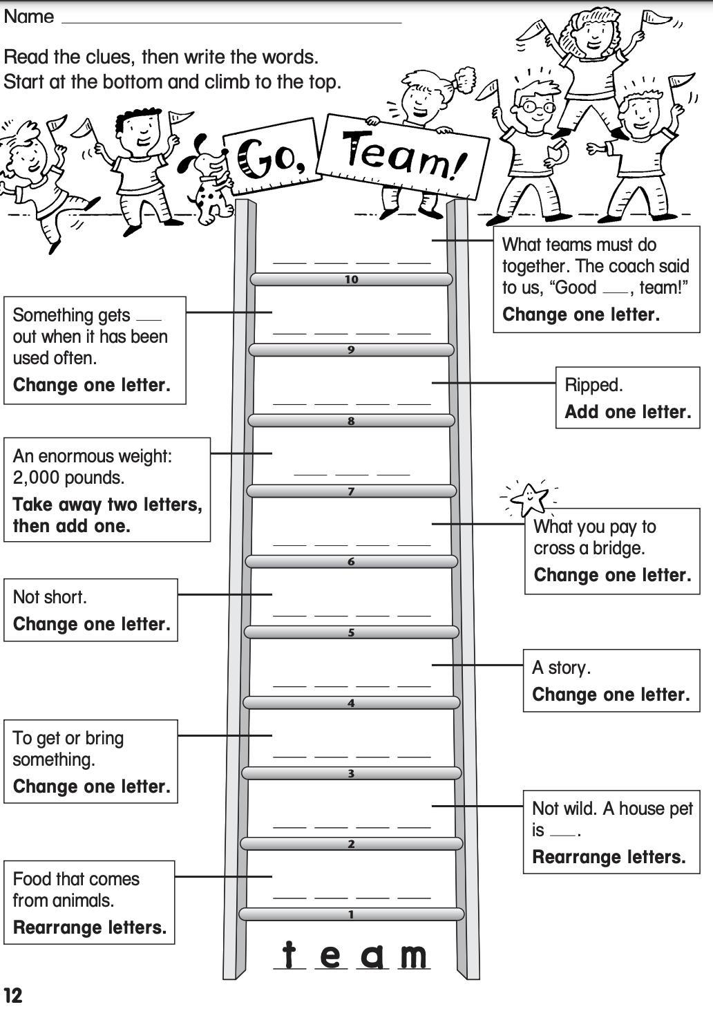 Go, Team! Pg 12 - Sidra Siddiqui | Library | Formative