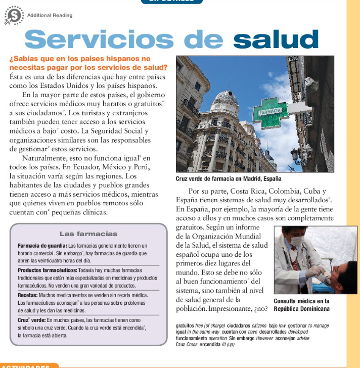 Examen de Lectura Descubre 2 lección 1 - Francis Alvarez | Library ...