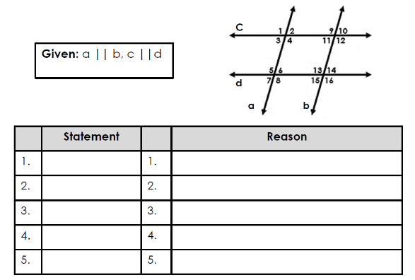 U3_Day 3 Parallel Proofs - Parallel Lines - Lori Hill | Library | Formative