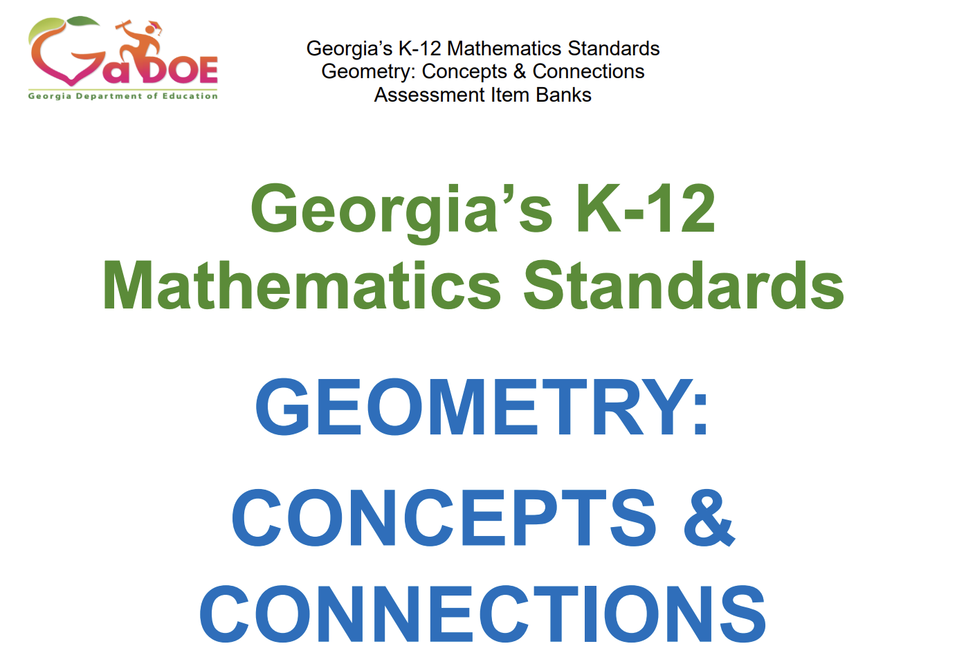 Georgia K-12 Standards - Matt Wheeland | Library | Formative