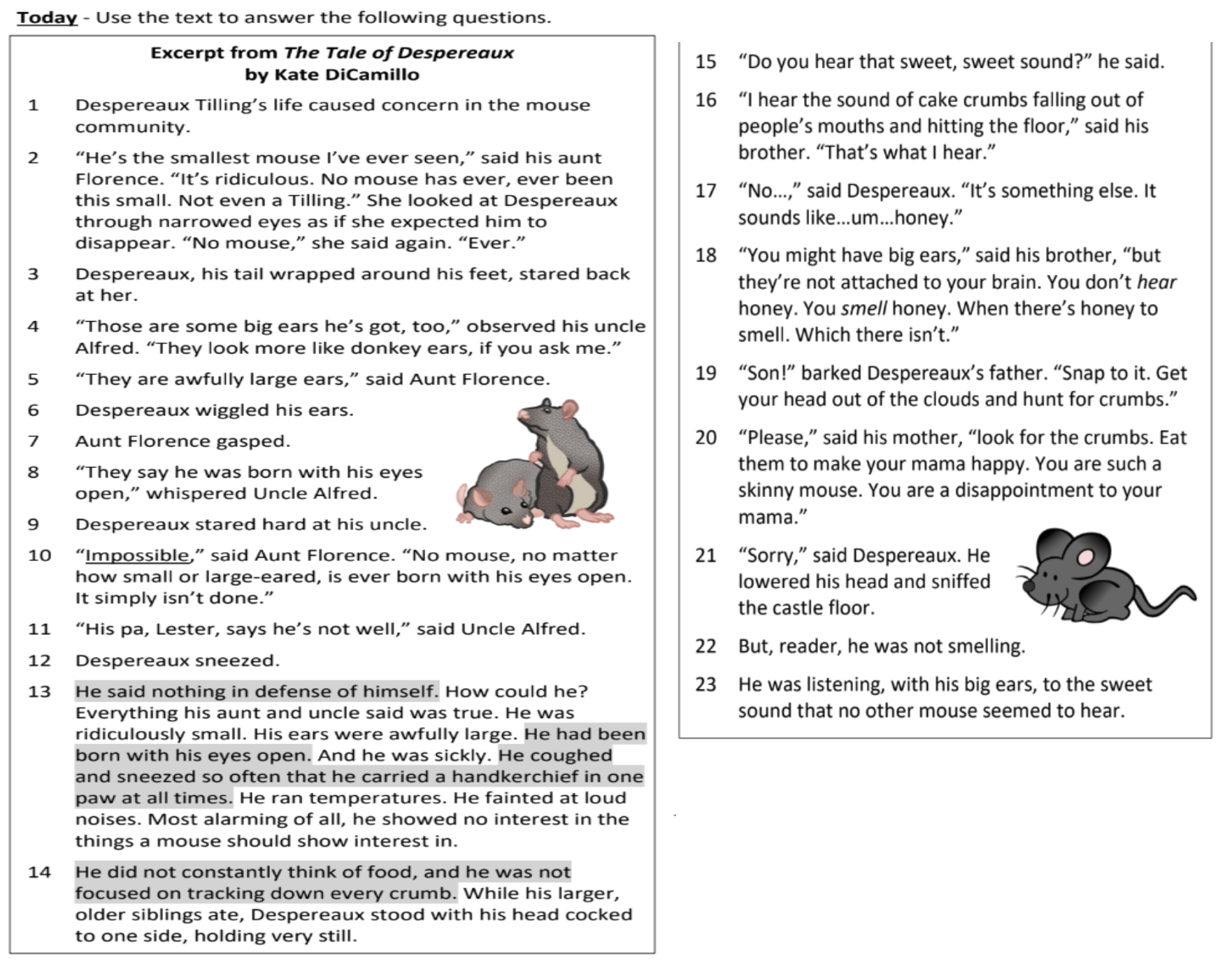 STAAR Blitz 1 Exit Ticket - Lilia Reyna | Library | Formative