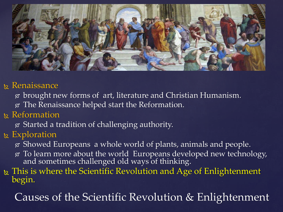 Scientific Revolution lesson 6 - Jake Demars | Library | Formative