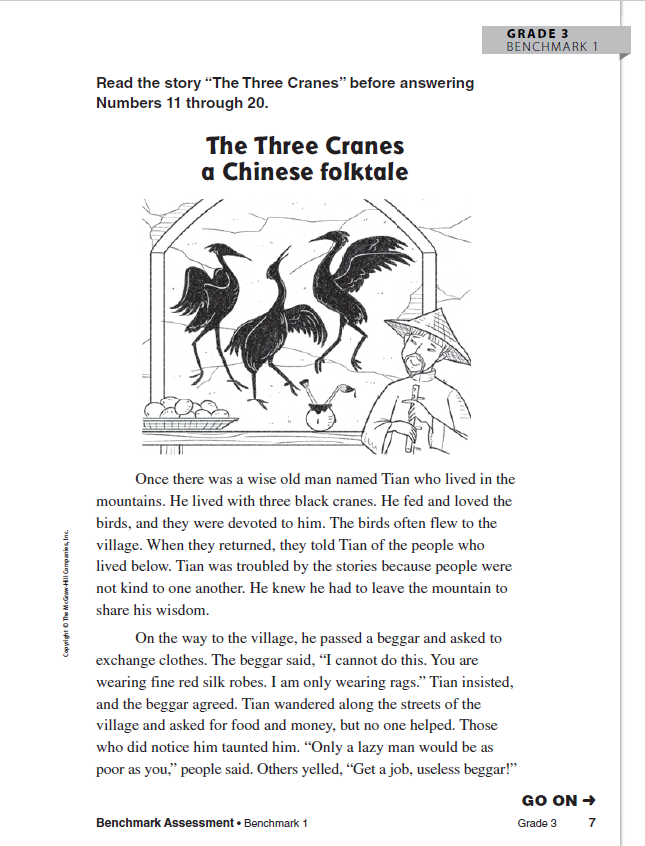 The Three Cranes: A Chinese Folktale - Erin Scagnelli | Library | Formative